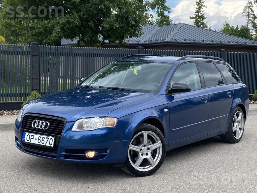 Zils Audi A4 2006 Rīga, ar dzinēja tilpumu 2.00 L un nobraukumu 275 tūkst. km par 2950 €, foto 1 vietnē AUTOMOTO.COM.LV