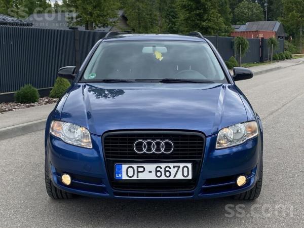 Blue Audi A4 2006 in Riga, with an engine capacity of 2.00 L and mileage of 275 thousand km for 2950 €, photo 2 on AUTOMOTO.COM.LV