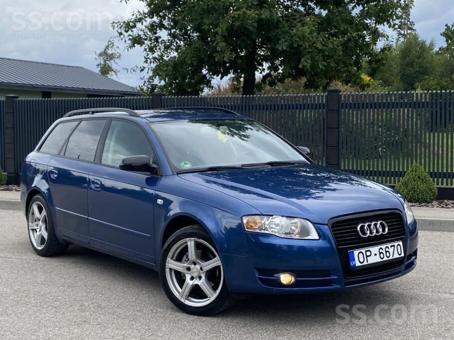 Zils Audi A4 2006 Rīga, ar dzinēja tilpumu 2.00 L un nobraukumu 275 tūkst. km par 2950 €, foto 4 vietnē AUTOMOTO.COM.LV