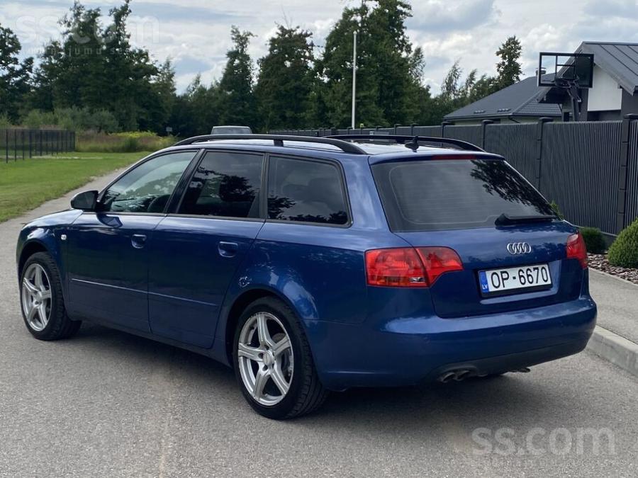 Zils Audi A4 2006 Rīga, ar dzinēja tilpumu 2.00 L un nobraukumu 275 tūkst. km par 2950 €, foto 5 vietnē AUTOMOTO.COM.LV