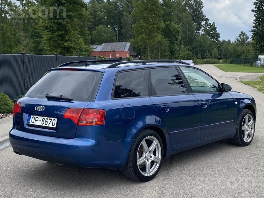 Zils Audi A4 2006 Rīga, ar dzinēja tilpumu 2.00 L un nobraukumu 275 tūkst. km par 2950 €, foto 7 vietnē AUTOMOTO.COM.LV