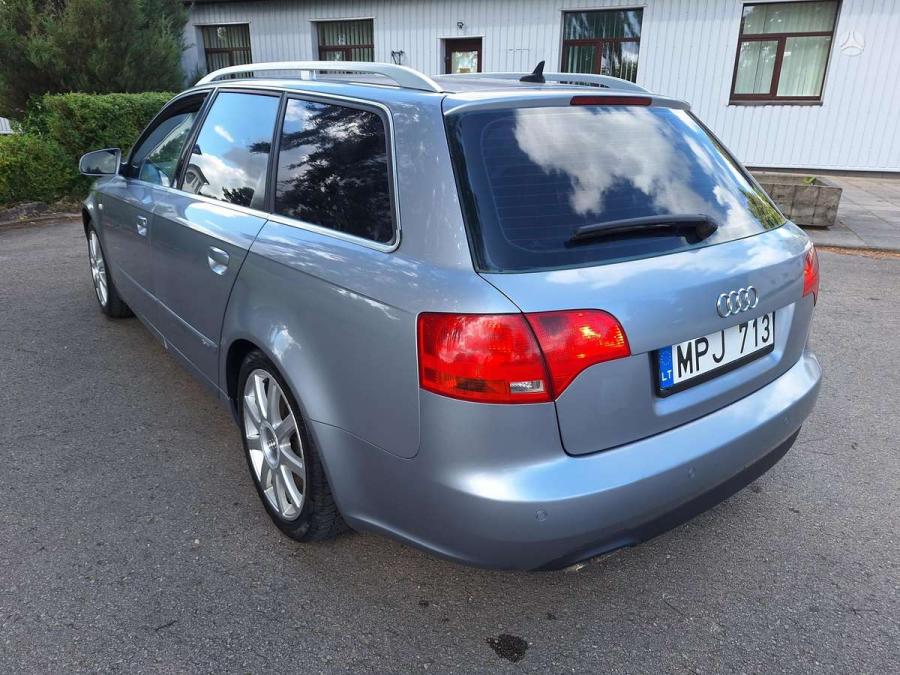 Blue Audi A4 2006 in Kelme, with an engine capacity of 2.00 L and mileage of 342 thousand km for 2750 €, photo 3 on AUTOMOTO.COM.LV