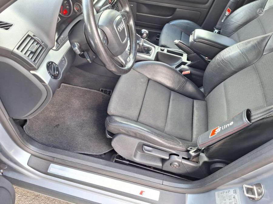 Blue Audi A4 2006 in Kelme, with an engine capacity of 2.00 L and mileage of 342 thousand km for 2750 €, photo 11 on AUTOMOTO.COM.LV