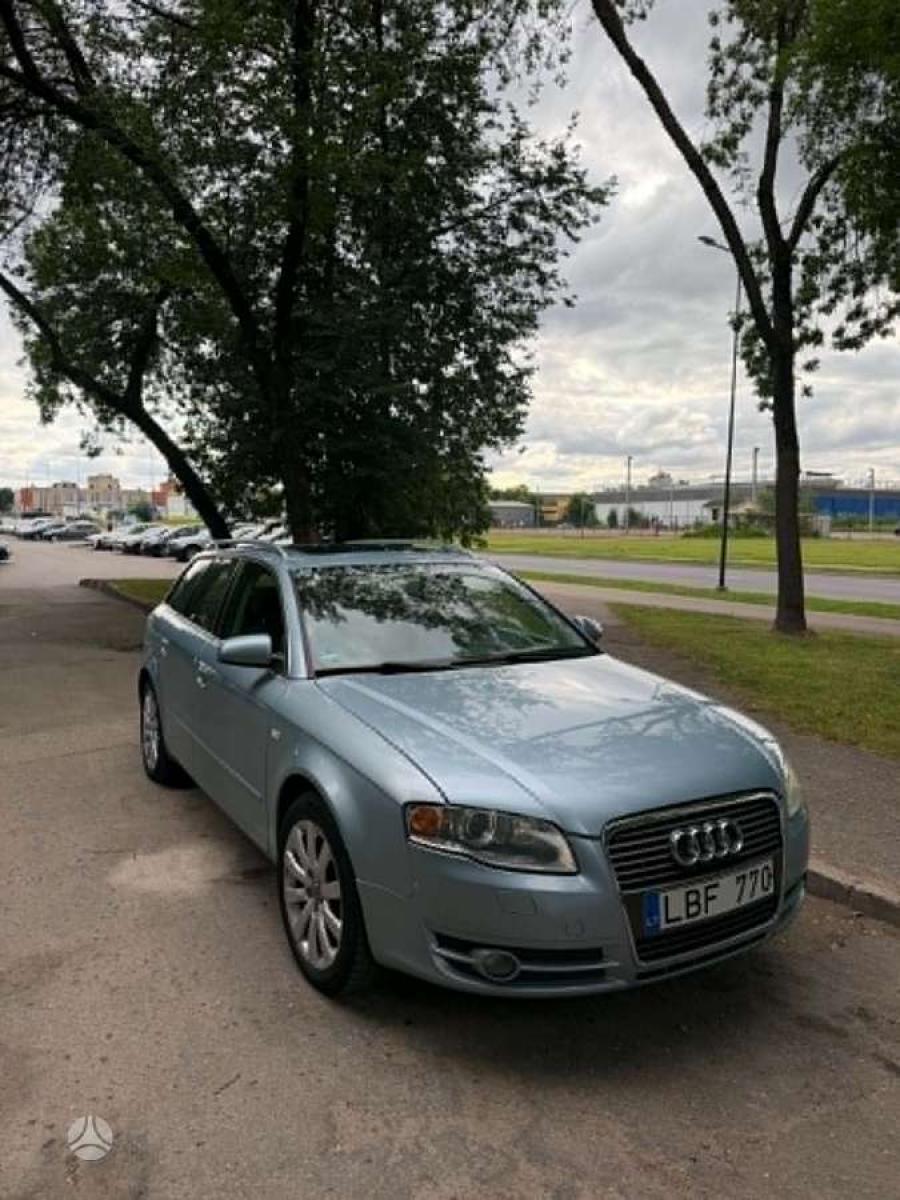 Blue Audi A4 2006 in Kaunas, with an engine capacity of 1.97 L and mileage of 350 thousand km for 1500 €, photo 3 on AUTOMOTO.COM.LV