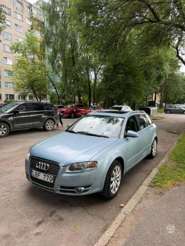 Blue Audi A4 2006 in Kaunas, with an engine capacity of 1.97 L and mileage of 350 thousand km for 1500 €, photo 4 on AUTOMOTO.COM.LV