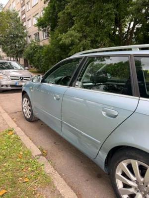 Blue Audi A4 2006 in Kaunas, with an engine capacity of 1.97 L and mileage of 350 thousand km for 1500 €, photo 6 on AUTOMOTO.COM.LV