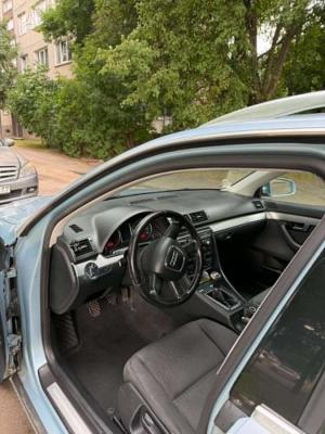 Blue Audi A4 2006 in Kaunas, with an engine capacity of 1.97 L and mileage of 350 thousand km for 1500 €, photo 7 on AUTOMOTO.COM.LV