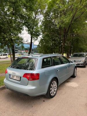 Blue Audi A4 2006 in Kaunas, with an engine capacity of 1.97 L and mileage of 350 thousand km for 1500 €, photo 9 on AUTOMOTO.COM.LV