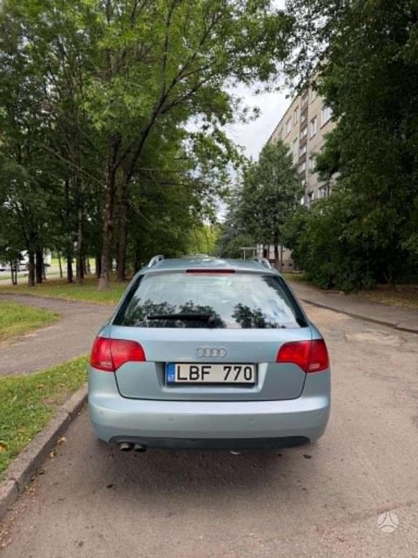 Blue Audi A4 2006 in Kaunas, with an engine capacity of 1.97 L and mileage of 350 thousand km for 1500 €, photo 9 on AUTOMOTO.COM.LV