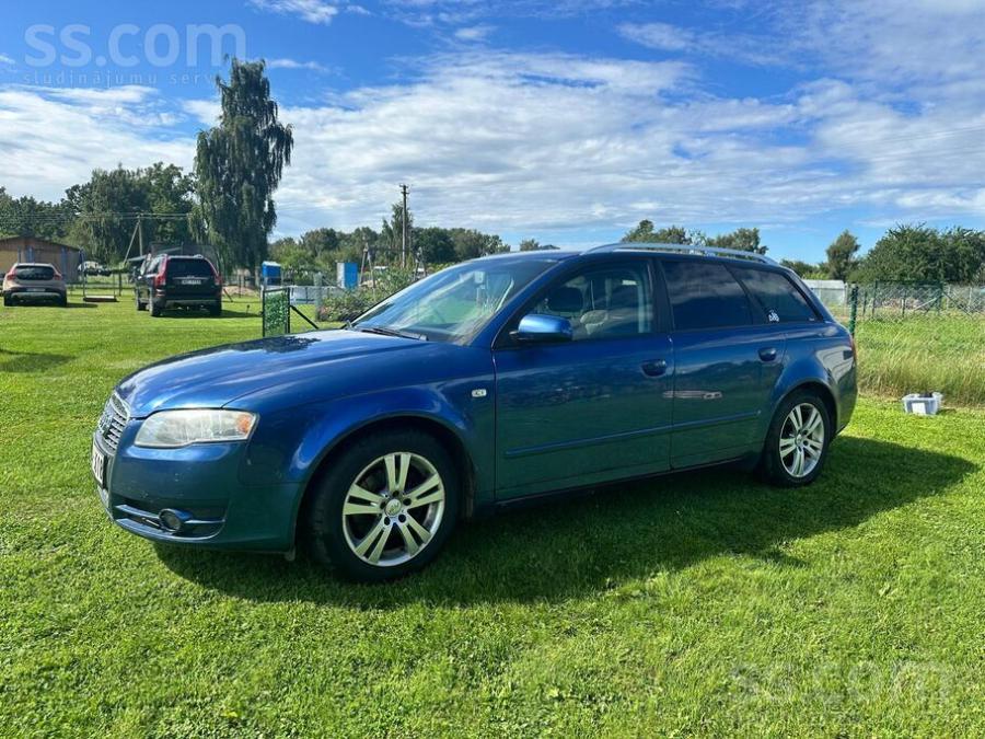 Blue Audi A4 2006 in Riga, with an engine capacity of 2.00 L and mileage of 426 thousand km for 2900 €, photo 4 on AUTOMOTO.COM.LV
