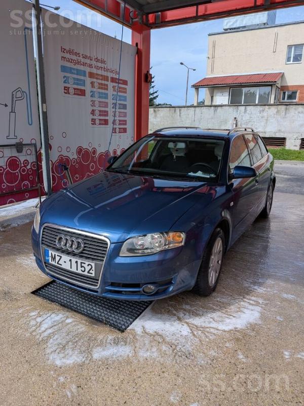 Blue Audi A4 2006 in Riga, with an engine capacity of 2.70 L and mileage of 345 thousand km for 3000 €, photo 1 on AUTOMOTO.COM.LV