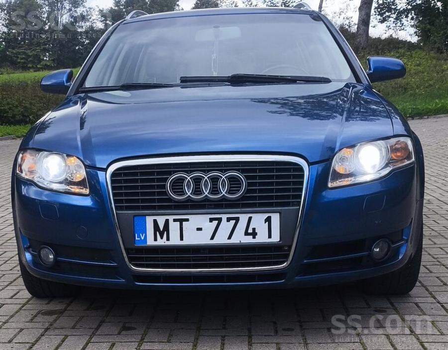 Blue Audi A4 2006 in Kraslava, with an engine capacity of 2.00 L and mileage of 276 thousand km for 2750 €, photo 1 on AUTOMOTO.COM.LV