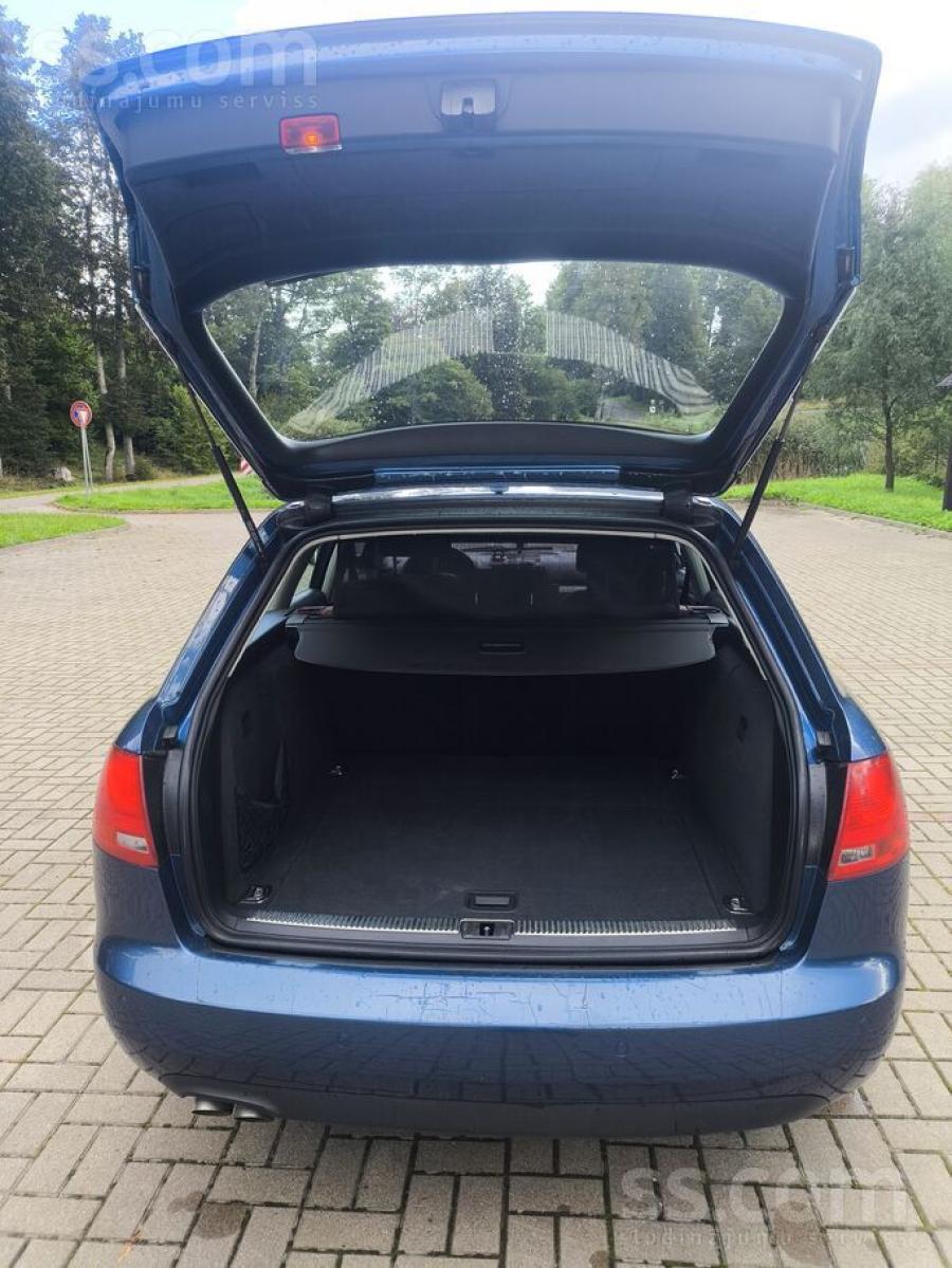 Blue Audi A4 2006 in Kraslava, with an engine capacity of 2.00 L and mileage of 276 thousand km for 2750 €, photo 6 on AUTOMOTO.COM.LV