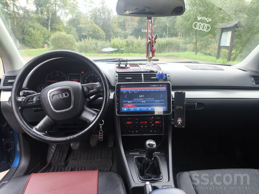 Blue Audi A4 2006 in Kraslava, with an engine capacity of 2.00 L and mileage of 276 thousand km for 2750 €, photo 8 on AUTOMOTO.COM.LV