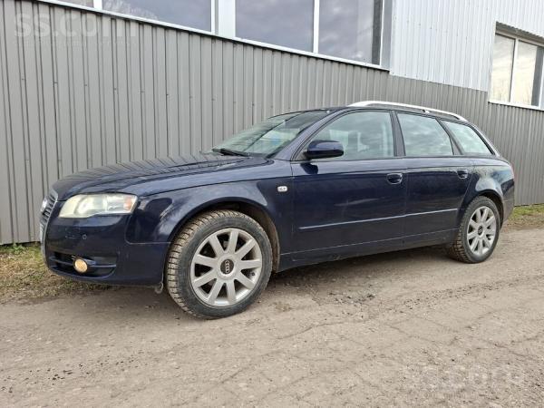 Audi A4 2006 Ludza vietnÄ Zils Audi A4 2006 Ludza, ar dzinÄja tilpumu 1.90 L un nobraukumu 341 tÅ«kst. km par 2900 ā¬, foto 4 vietnÄ AUTOMOTO.COM.LV