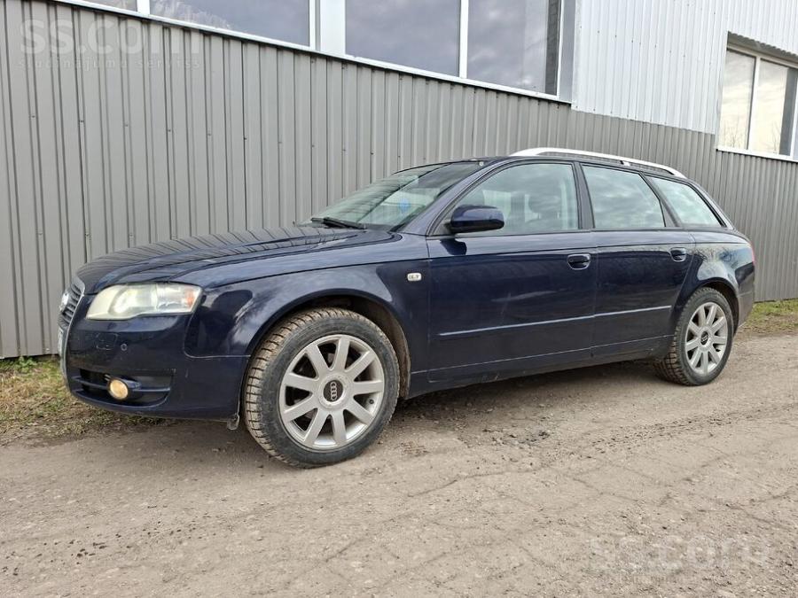 Zils Audi A4 2006 Ludza, ar dzinēja tilpumu 1.90 L un nobraukumu 341 tūkst. km par 2900 €, foto 4 vietnē AUTOMOTO.COM.LV
