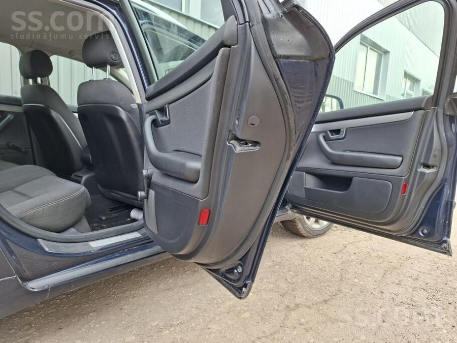 Zils Audi A4 2006 Ludza, ar dzinēja tilpumu 1.90 L un nobraukumu 341 tūkst. km par 2900 €, foto 6 vietnē AUTOMOTO.COM.LV