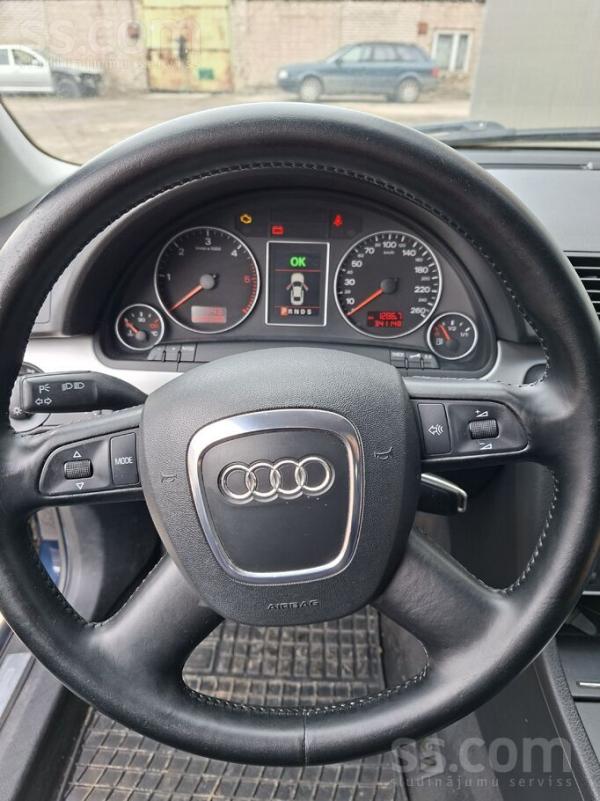 Audi A4 2006 Ludza vietnÄ Zils Audi A4 2006 Ludza, ar dzinÄja tilpumu 1.90 L un nobraukumu 341 tÅ«kst. km par 2900 ā¬, foto 10 vietnÄ AUTOMOTO.COM.LV