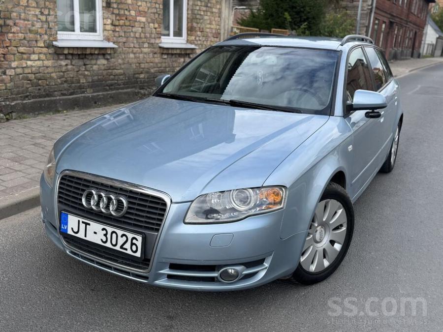 Blue Audi A4 2006 in Jelgava, with an engine capacity of 2.00 L and mileage of 313 thousand km for 1680 €, photo 3 on AUTOMOTO.COM.LV