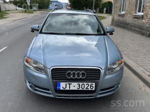 Blue Audi A4 2006 in Jelgava, with an engine capacity of 2.00 L and mileage of 313 thousand km for 1680 €, photo 4 on AUTOMOTO.COM.LV