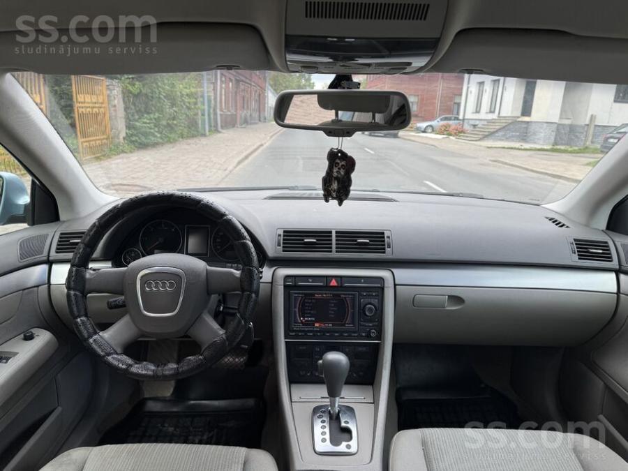 Blue Audi A4 2006 in Jelgava, with an engine capacity of 2.00 L and mileage of 313 thousand km for 1680 €, photo 9 on AUTOMOTO.COM.LV