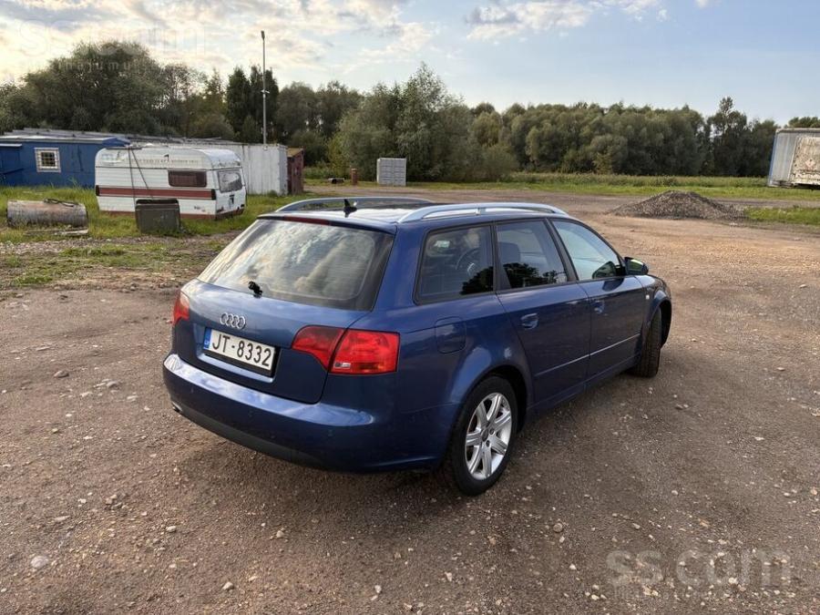 Blue Audi A4 2006 in Riga, with an engine capacity of 2.00 L and mileage of 350 thousand km for 2100 €, photo 3 on AUTOMOTO.COM.LV