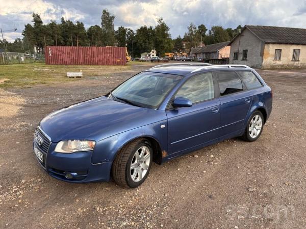 Blue Audi A4 2006 in Riga, with an engine capacity of 2.00 L and mileage of 350 thousand km for 2100 €, photo 5 on AUTOMOTO.COM.LV
