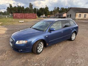 Blue Audi A4 2006 in Riga, with an engine capacity of 2.00 L and mileage of 350 thousand km for 2100 €, photo 5 on AUTOMOTO.COM.LV