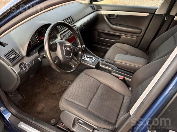 Blue Audi A4 2006 in Riga, with an engine capacity of 2.00 L and mileage of 350 thousand km for 2100 €, photo 8 on AUTOMOTO.COM.LV
