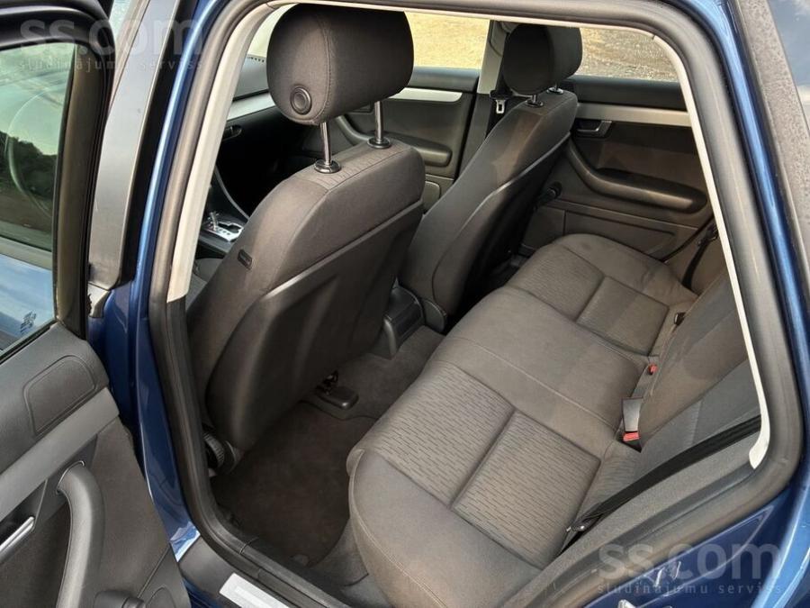 Blue Audi A4 2006 in Riga, with an engine capacity of 2.00 L and mileage of 350 thousand km for 2100 €, photo 10 on AUTOMOTO.COM.LV