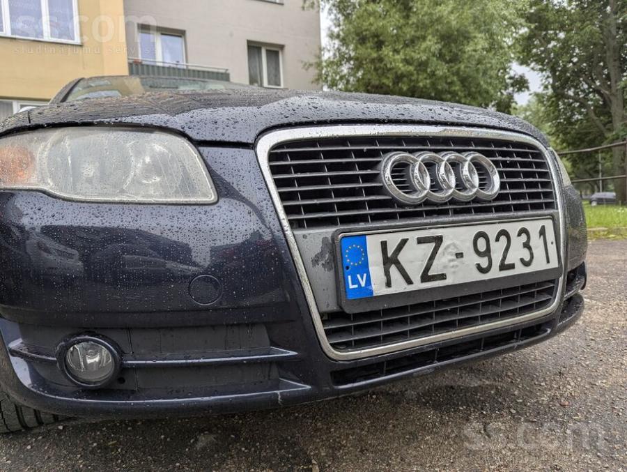 Zils Audi A4 2007 Liepāja, ar dzinēja tilpumu 2.00 L un nobraukumu 275 tūkst. km par 1900 €, foto 3 vietnē AUTOMOTO.COM.LV