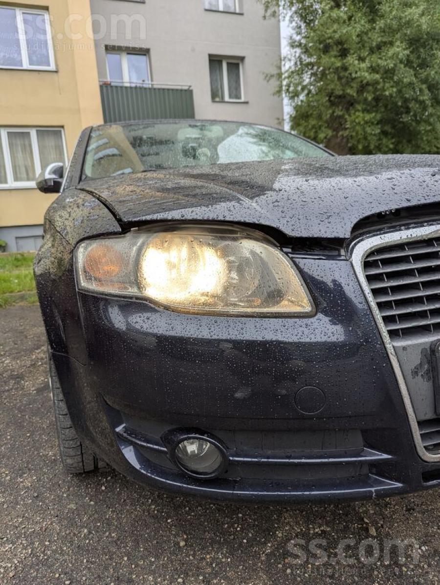 Zils Audi A4 2007 Liepāja, ar dzinēja tilpumu 2.00 L un nobraukumu 275 tūkst. km par 1900 €, foto 4 vietnē AUTOMOTO.COM.LV