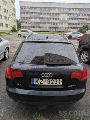 Zils Audi A4 2007 Liepāja, ar dzinēja tilpumu 2.00 L un nobraukumu 275 tūkst. km par 1900 €, foto 5 vietnē AUTOMOTO.COM.LV