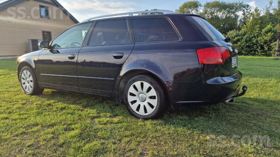 Zils Audi A4 2007 Liepāja, ar dzinēja tilpumu 2.00 L un nobraukumu 195 tūkst. km par 3400 €, foto 4 vietnē AUTOMOTO.COM.LV