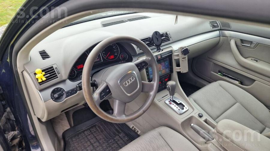 Zils Audi A4 2007 Liepāja, ar dzinēja tilpumu 2.00 L un nobraukumu 195 tūkst. km par 3400 €, foto 7 vietnē AUTOMOTO.COM.LV