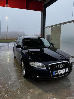 Blue Audi A4 2007 in Kedainiai, with an engine capacity of 1.99 L and mileage of 343 thousand km for 1999 €, photo  on AUTOMOTO.COM.LV