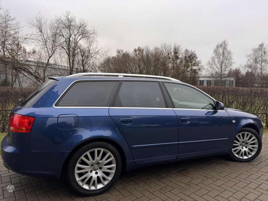 Blue Audi A4 2007 in Kaunas, with an engine capacity of 1.99 L and mileage of 317 thousand km for 2750 €, photo 12 on AUTOMOTO.COM.LV