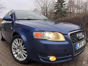 Blue Audi A4 2007 in Kaunas, with an engine capacity of 1.99 L and mileage of 317 thousand km for 2750 €, photo 16 on AUTOMOTO.COM.LV