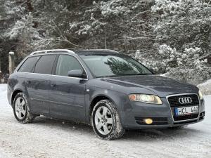 Zils Audi A4 2007 Kauņa, ar dzinēja tilpumu 2.00 L un nobraukumu 324 tūkst. km par 2350 €, foto  vietnē AUTOMOTO.COM.LV