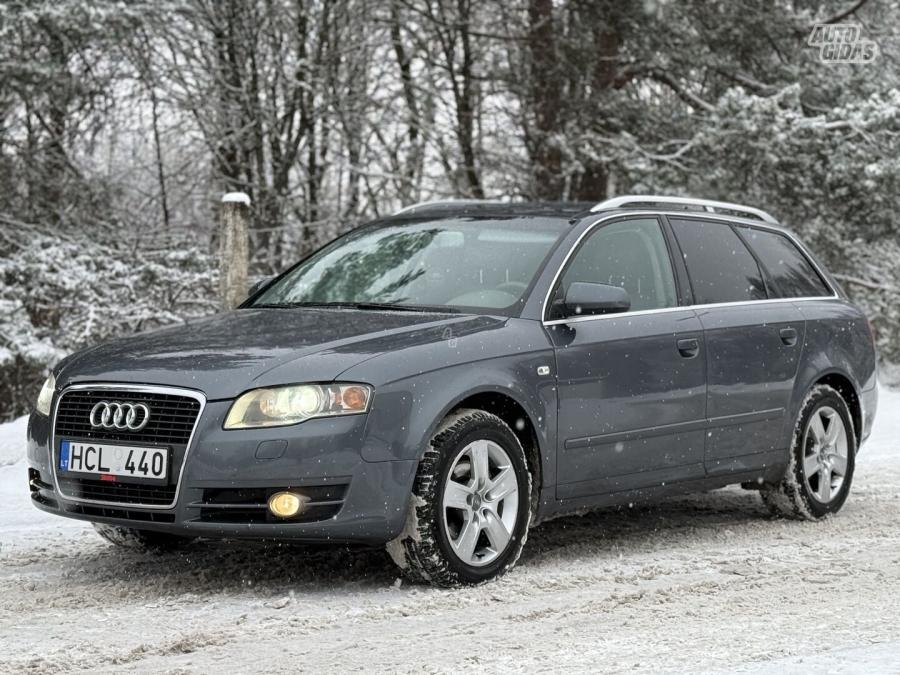 Blue Audi A4 2007 in Kaunas, with an engine capacity of 2.00 L and mileage of 324 thousand km for 2350 €, photo 2 on AUTOMOTO.COM.LV