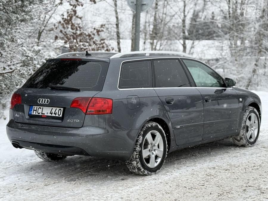 Blue Audi A4 2007 in Kaunas, with an engine capacity of 2.00 L and mileage of 324 thousand km for 2350 €, photo 4 on AUTOMOTO.COM.LV
