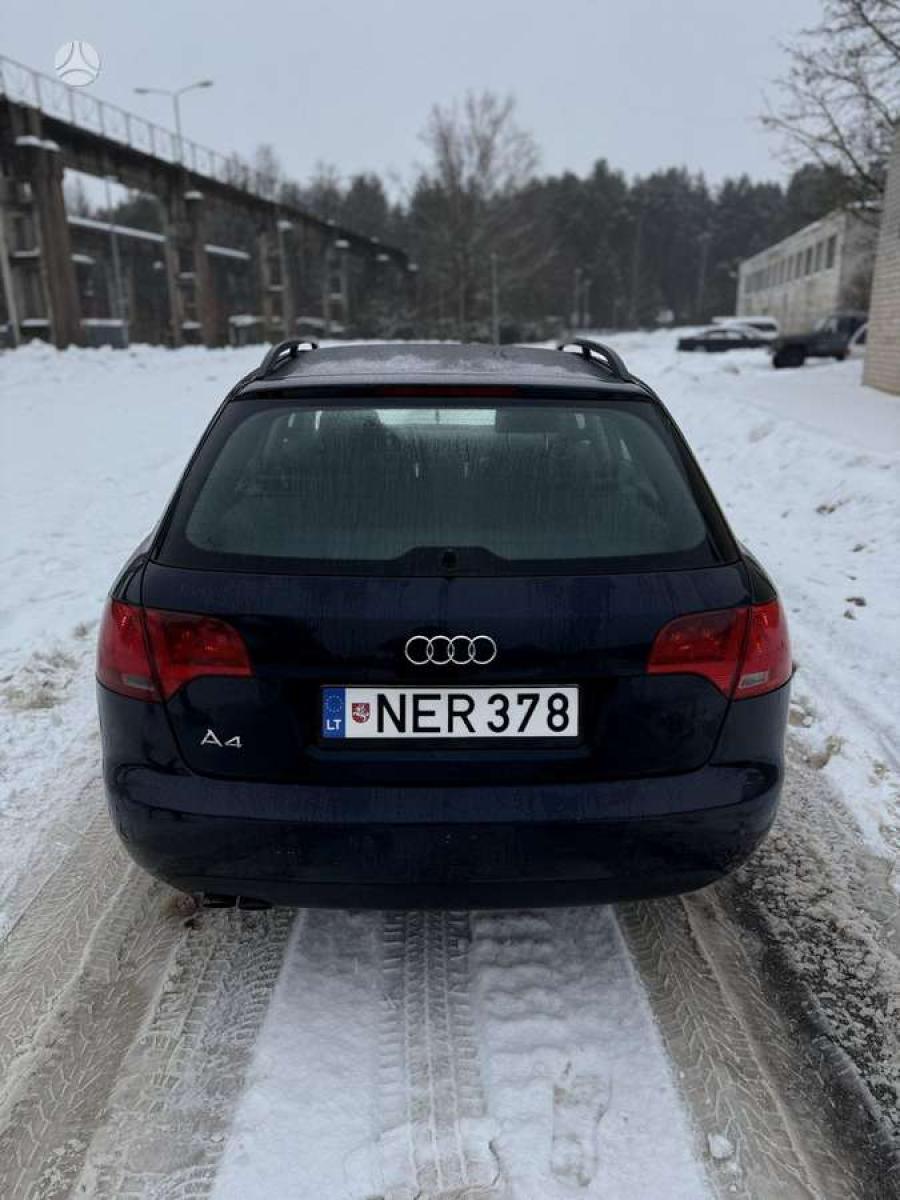 Zils Audi A4 2007 Jurbarkas, ar dzinēja tilpumu 1.99 L un nobraukumu 332 tūkst. km par 2250 €, foto 2 vietnē AUTOMOTO.COM.LV