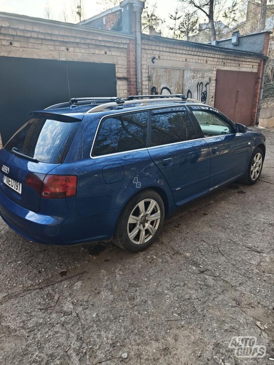 Blue Audi A4 2007 in Kaunas, with an engine capacity of 2.00 L and mileage of 356 thousand km for 2800 €, photo 3 on AUTOMOTO.COM.LV