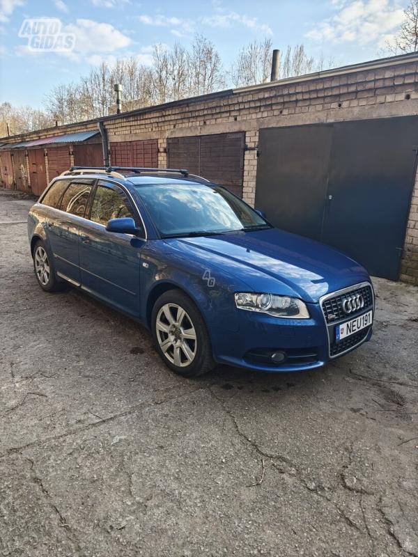 Blue Audi A4 2007 in Kaunas, with an engine capacity of 2.00 L and mileage of 356 thousand km for 2800 €, photo 4 on AUTOMOTO.COM.LV