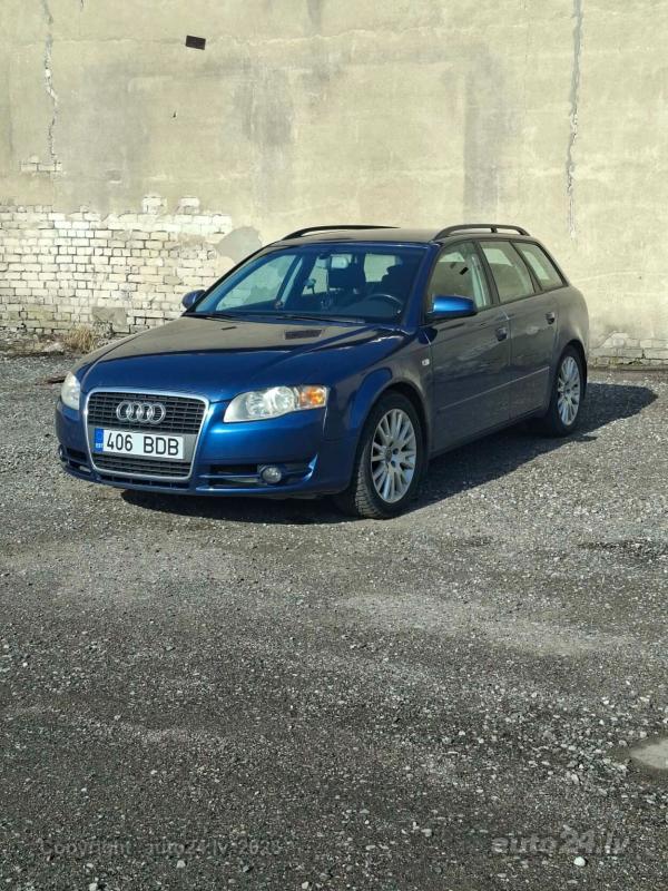 Zils Audi A4 2007 Tallina, ar dzinēja tilpumu 2.00 L un nobraukumu 411 tūkst. km par 2500 €, foto 1 vietnē AUTOMOTO.COM.LV