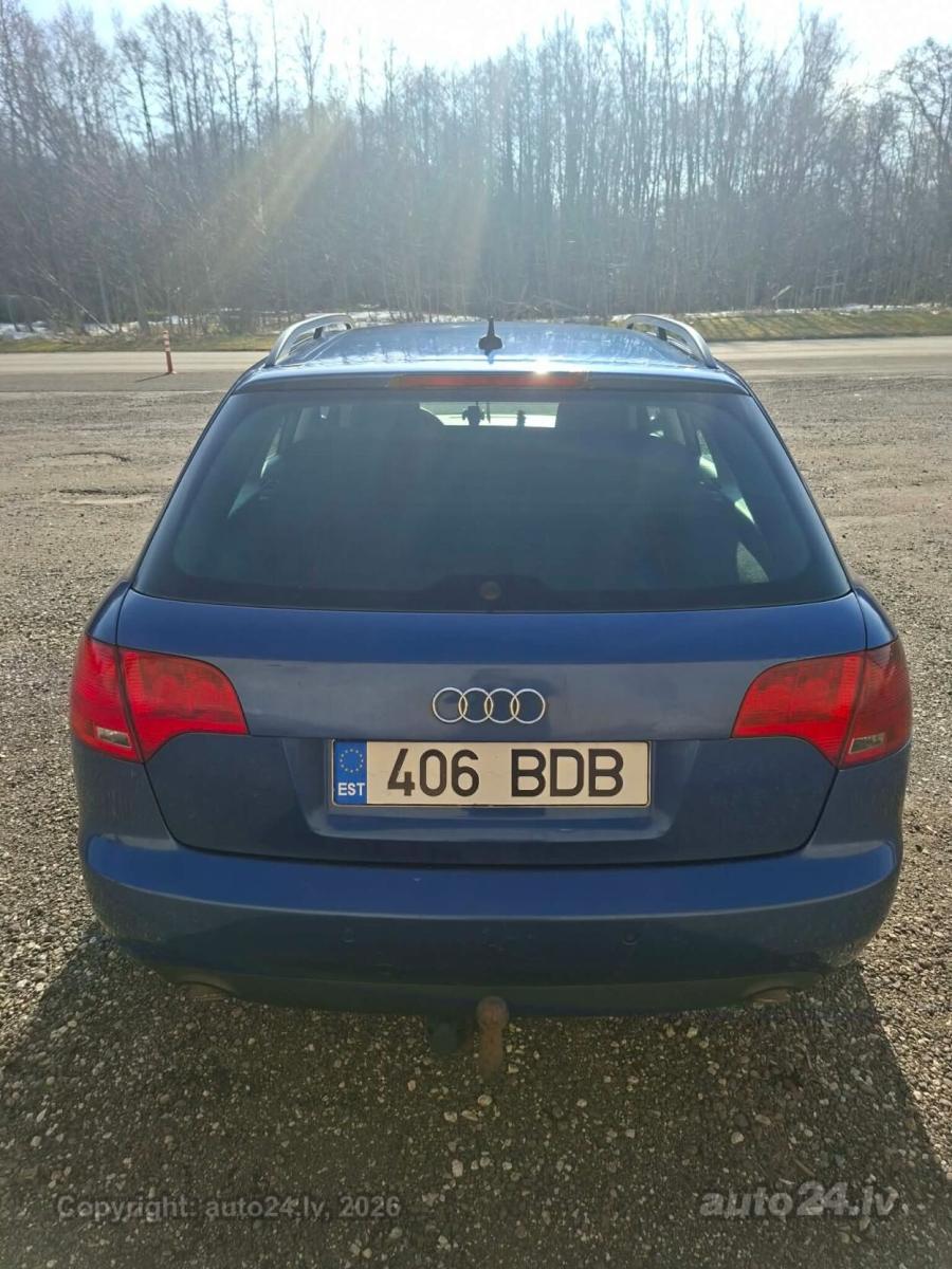 Blue Audi A4 2007 in Tallinn, with an engine capacity of 2.00 L and mileage of 411 thousand km for 2500 €, photo 3 on AUTOMOTO.COM.LV