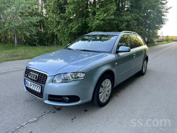 Blue Audi A4 2007 in Ludza, with an engine capacity of 2.00 L and mileage of 303 thousand km for 3990 €, photo 1 on AUTOMOTO.COM.LV