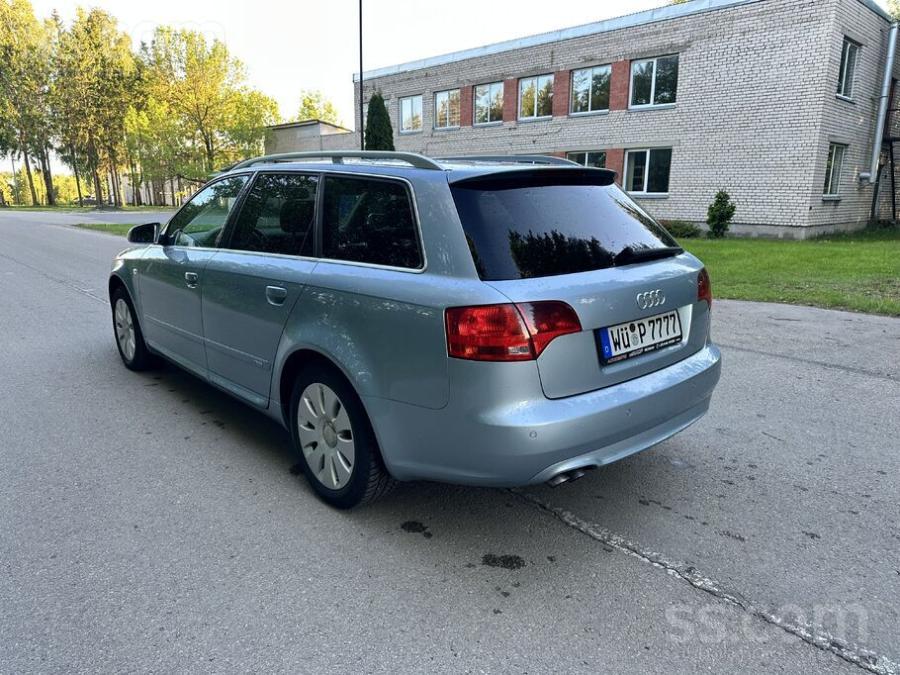 Zils Audi A4 2007 Ludza, ar dzinēja tilpumu 2.00 L un nobraukumu 303 tūkst. km par 3990 €, foto 4 vietnē AUTOMOTO.COM.LV