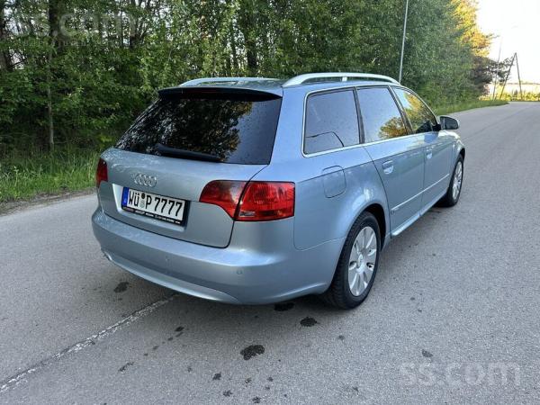 Blue Audi A4 2007 in Ludza, with an engine capacity of 2.00 L and mileage of 303 thousand km for 3990 €, photo 5 on AUTOMOTO.COM.LV