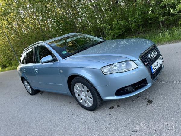Blue Audi A4 2007 in Ludza, with an engine capacity of 2.00 L and mileage of 303 thousand km for 3990 €, photo 7 on AUTOMOTO.COM.LV
